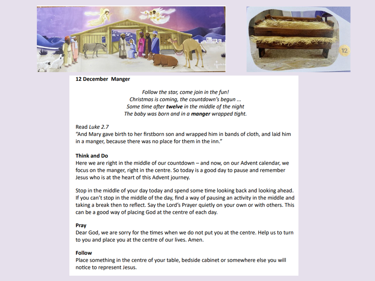 Advent 2023 - Follow The Star! - Forty Hill C.E. School