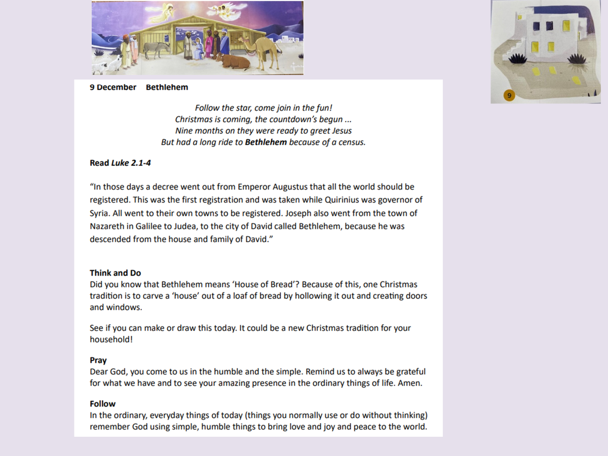 Advent 2023 - Follow The Star! - Forty Hill C.E. School