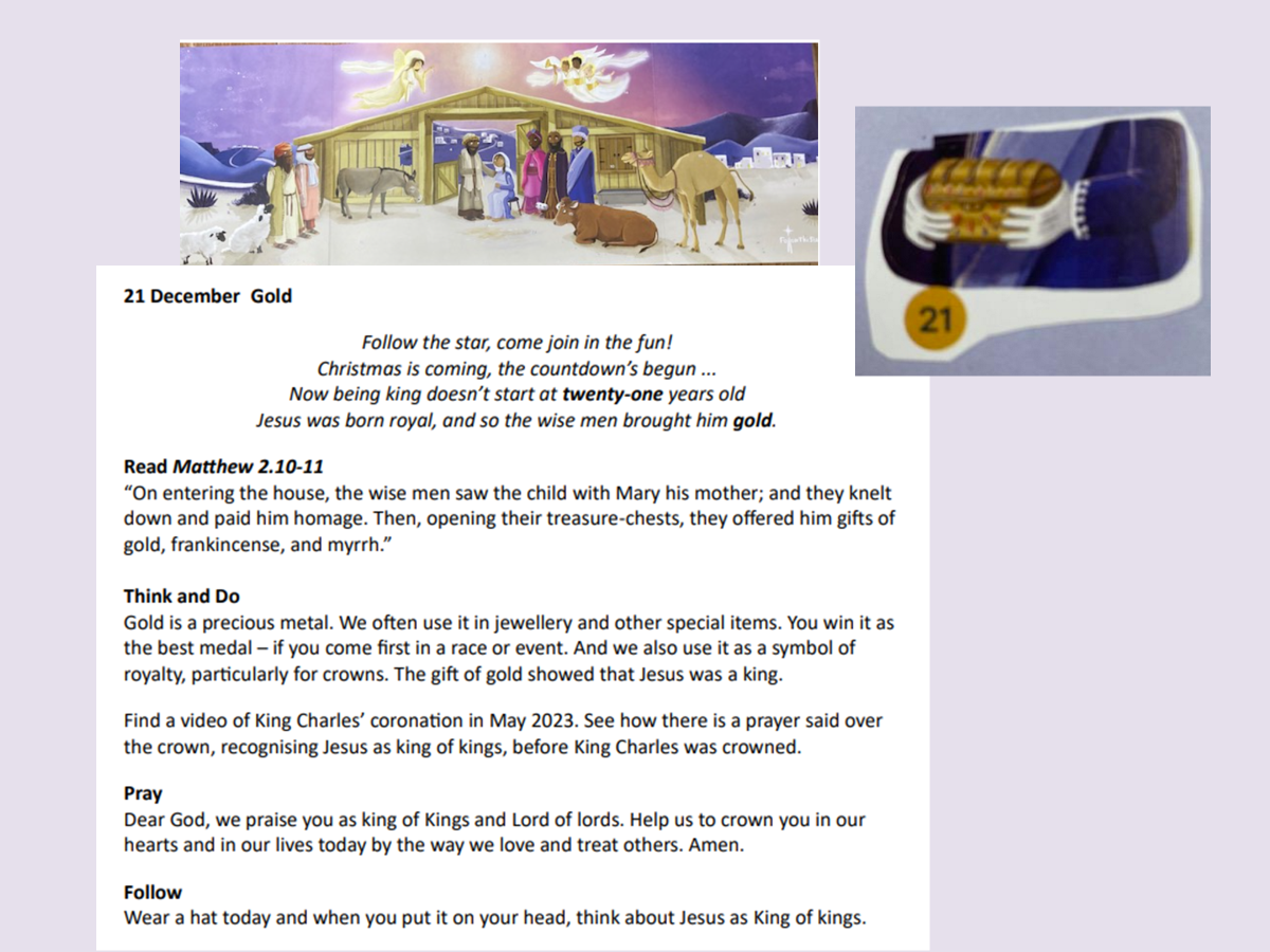 Advent 2023 - Follow The Star! - Forty Hill C.E. School